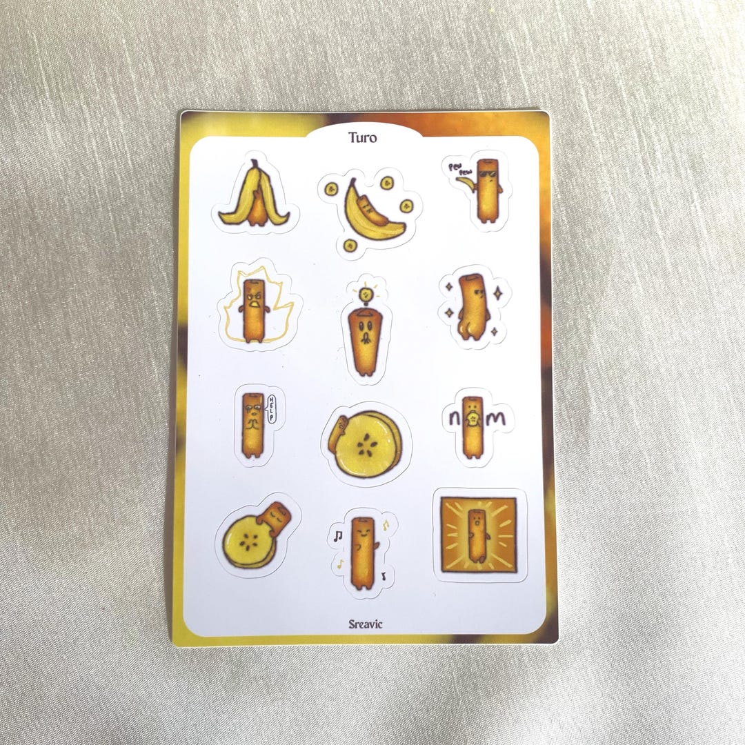 Turon Sticker Sheet - Etsy