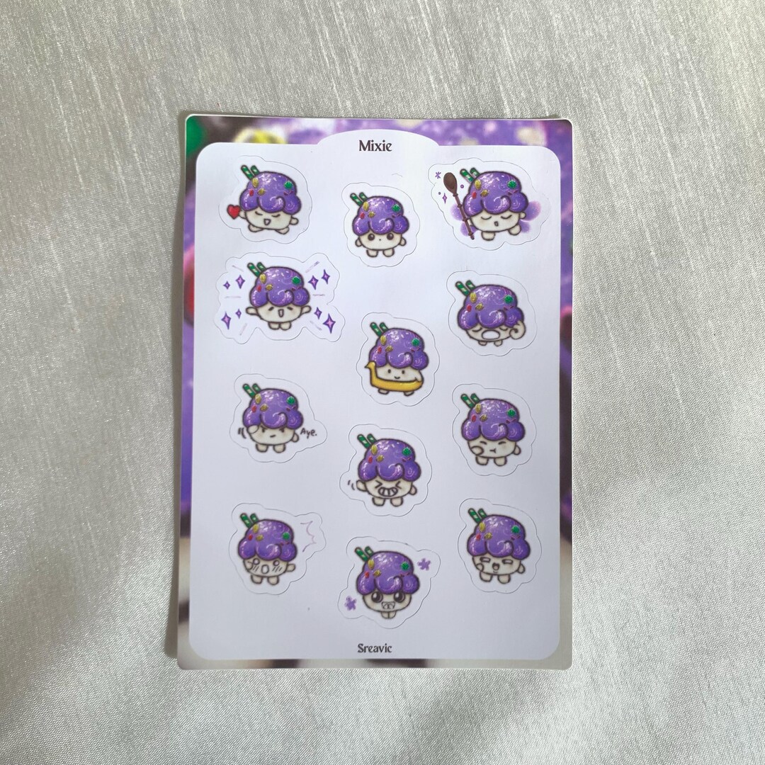 Halo Halo Sticker Sheet - Etsy