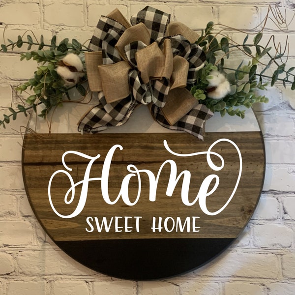 Outdoor Home Sweet Home Sign - Etsy