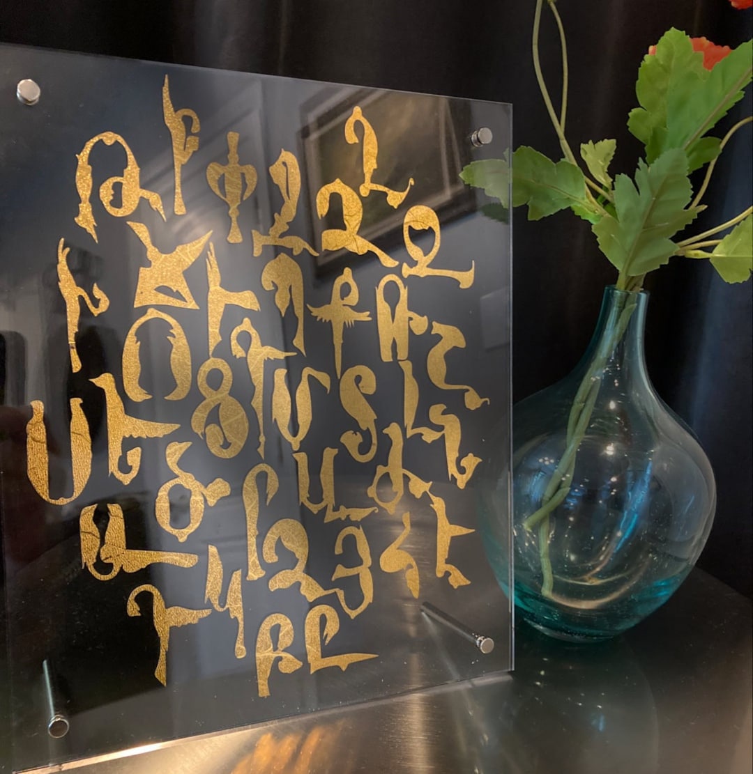 Armenian Alphabet and Prayer - Etsy