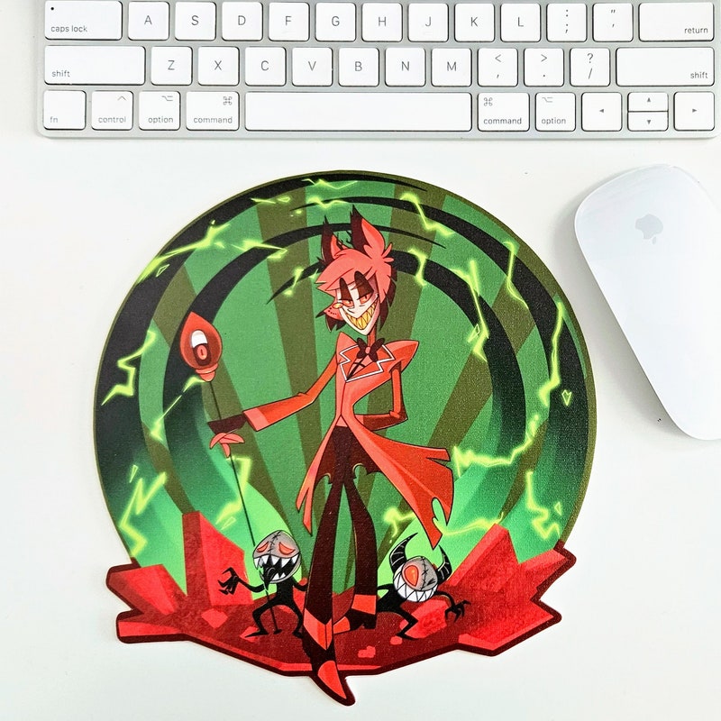 Hazbin Hotel Playmat Alastor - Etsy Canada
