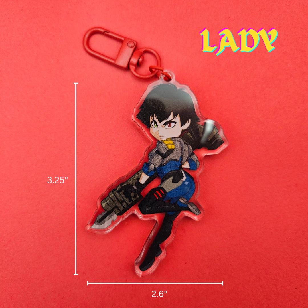 Devil May Cry - Dante, Lady & White Rabbit Acrylic Keychains - Etsy