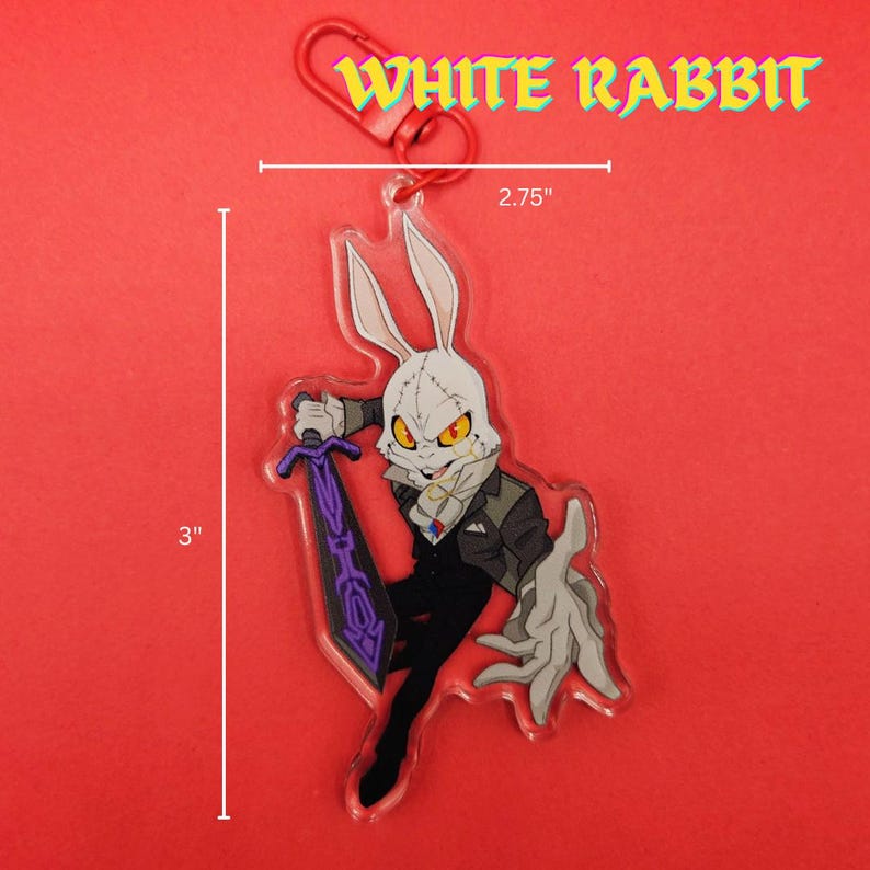Devil May Cry - Dante, Lady & White Rabbit Acrylic Keychains - Etsy