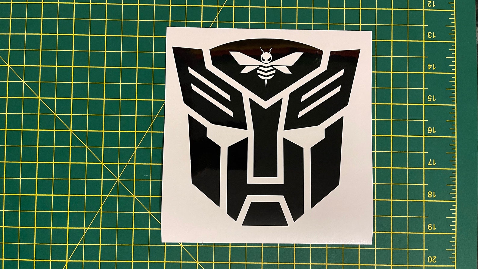 Transformers Bumblebee Vinyl Bumper Car Bike Sticker Decal | Etsy