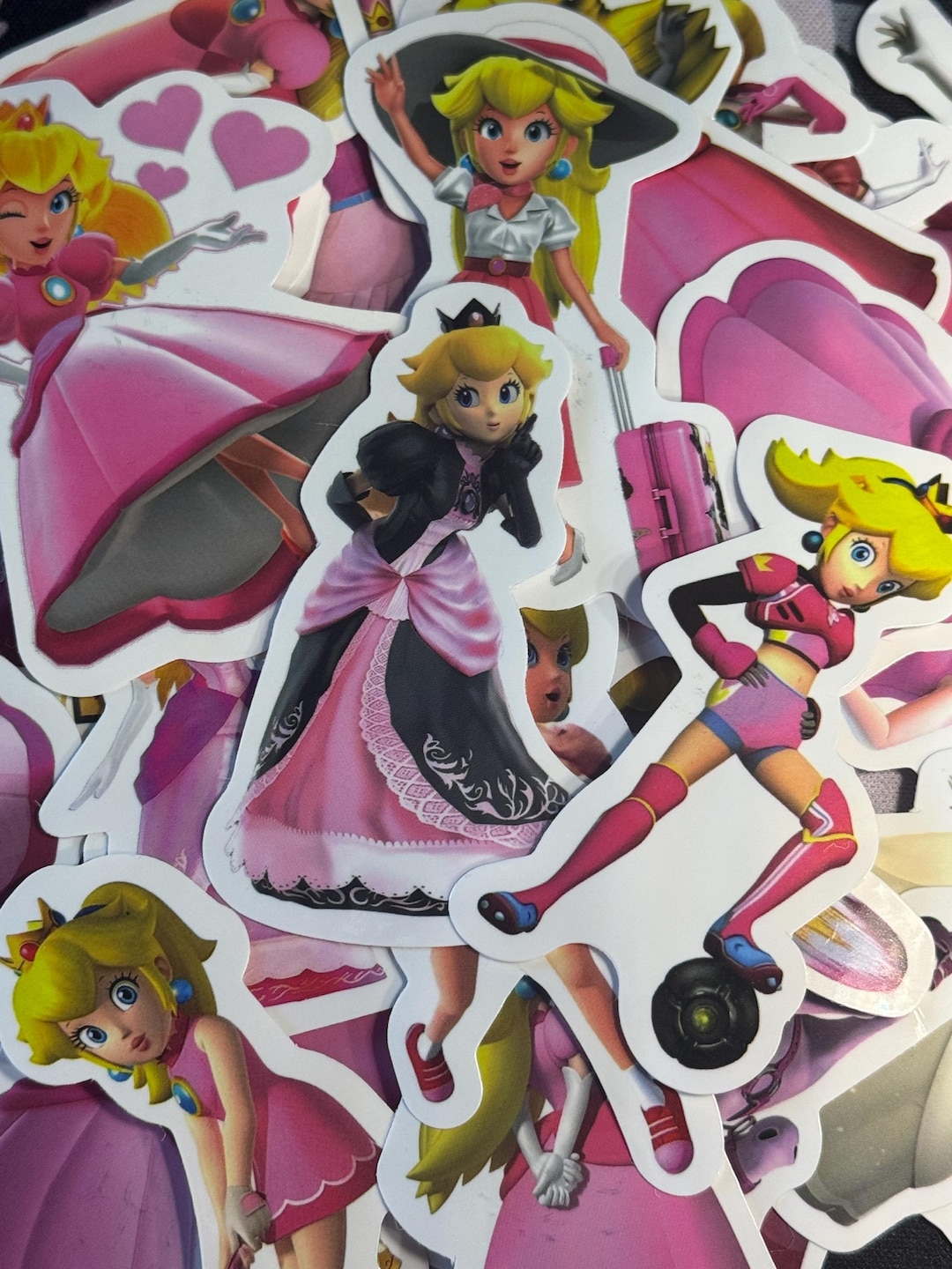 Princess Peach Stickers | Mario Kart Stickers | Video Game Stickers ...