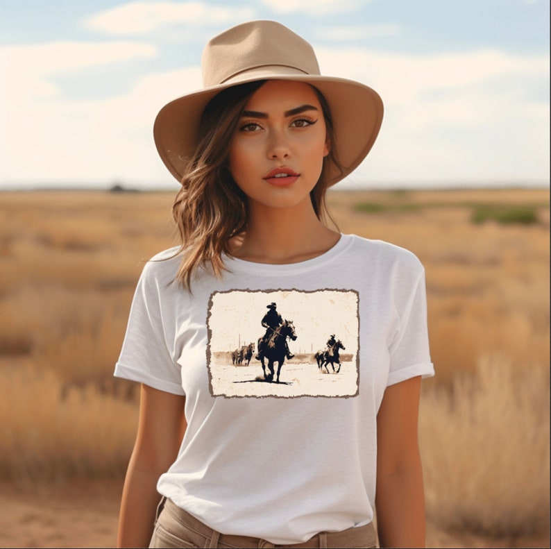 Western Cowboy Design | PNG File | T-shirt Design | Digital Download - Etsy