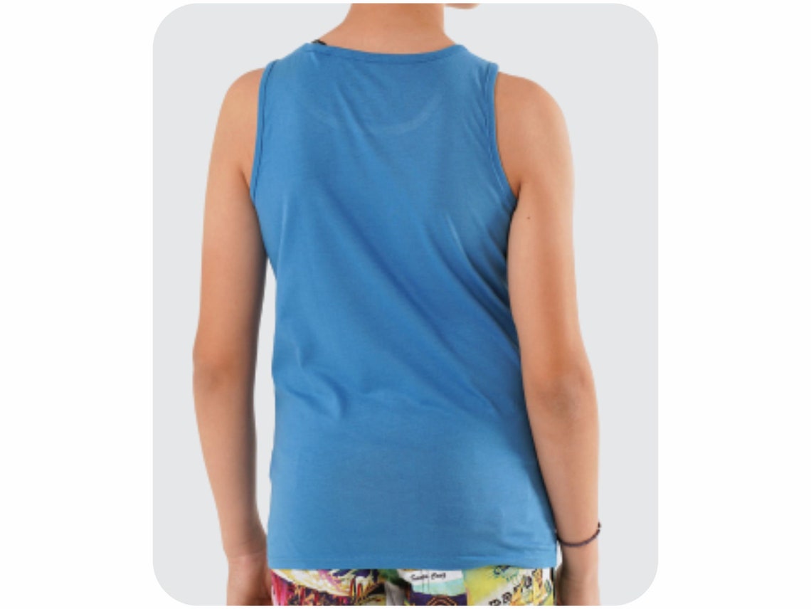 Tank Top Boys Youth Sewing Pattern / Templates, PDF Sewing Pattern ...