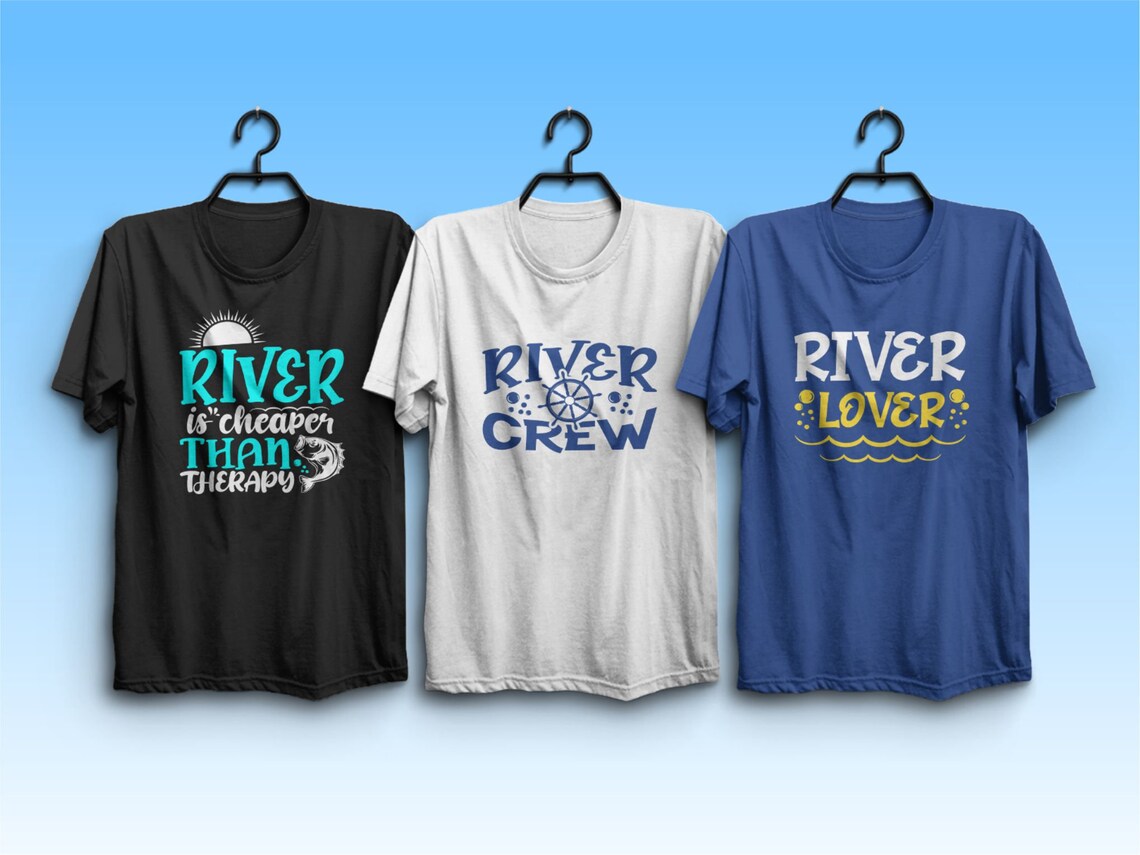 River Bundle Design | 21 Design Bundle Sublimation Cricut, SVG, PDF ...