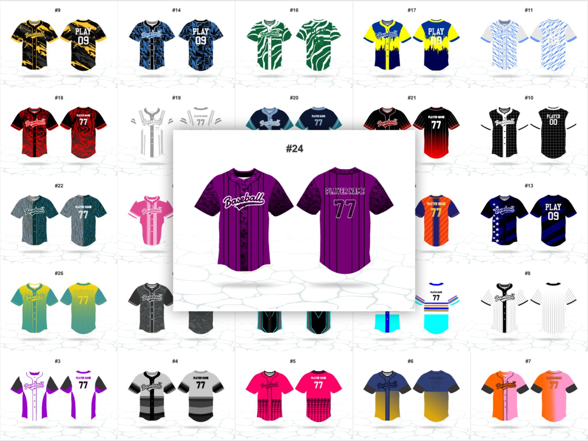 Mega Sublimation Jersey Designs Bundle, Sports Apparel Sublimation ...