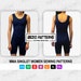 Women MMA Singlet Sew Pattern / Templates,pdf Sewing Pattern,digital ...