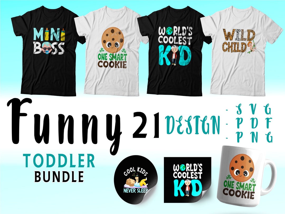 Funny Bundle Design | 21 Design Bundle Sublimation Cricut, SVG, PDF ...