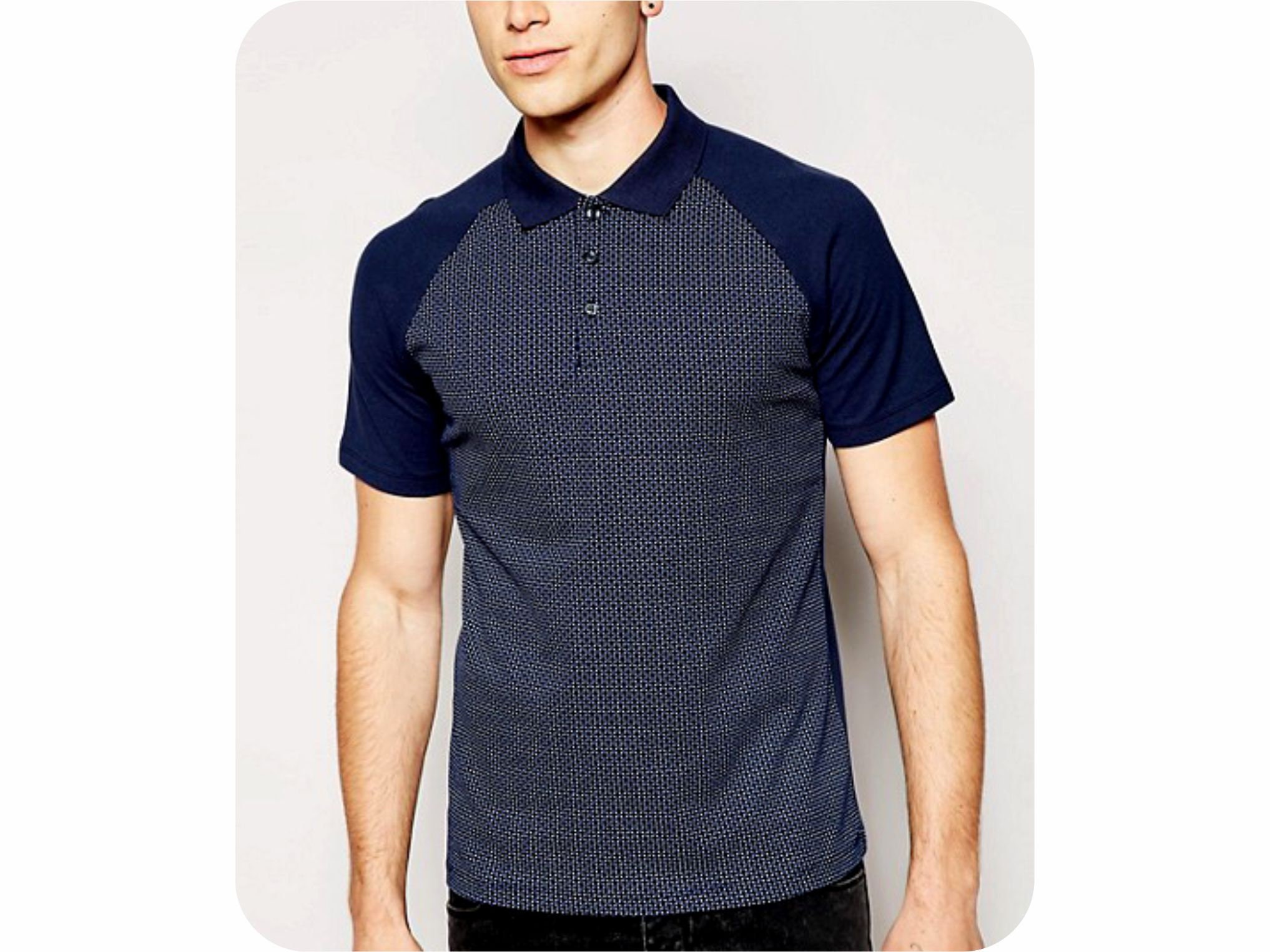 Polo Shirt Men Raglan Sleeves Pattern / Templates,pdf Sewing Digital ...