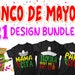 Cinco De Mayo Bundle Design | 20 Design Bundle Sublimation Cricut, SVG ...