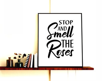 Smell the Roses - Etsy