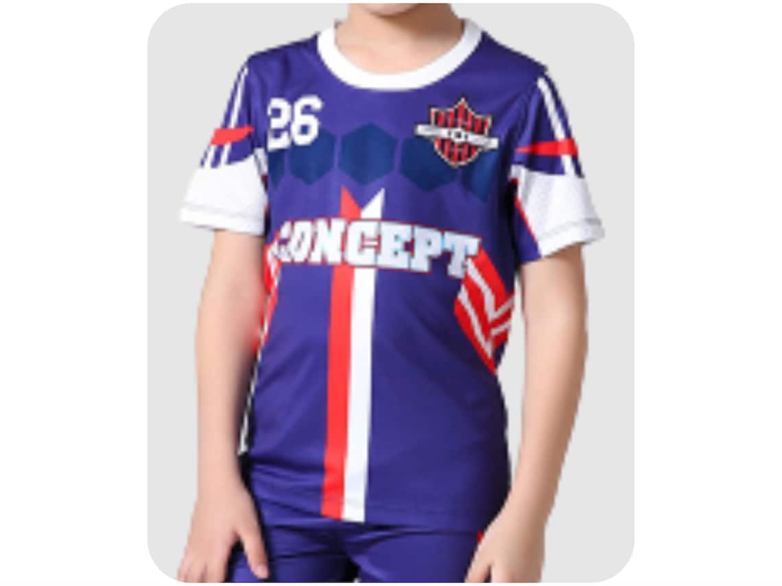 Soccer Footbal Jersey Youth Kids Sewing Pattern Kids Youth - Etsy