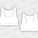 Sports Bra Racerback Sewing Pattern / Templates PDF Sewing - Etsy