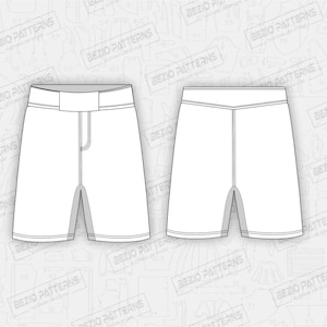 MMA Wrestling Short Men Sewing Pdf Pattern/templates,pdf Sewing Pattern ...