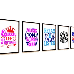 Music Bundle Design | 21 Design Bundle Sublimation Cricut, SVG, PDF ...