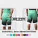Basketball Shorts Men Sewing Pdf Pattern/templates,pdf Sewing Pattern ...