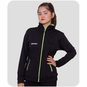 Zip up Track Jacket Women Sewing Pdf Pattern/templates,pdf Sewing ...