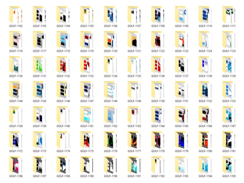 Golf Polo Sublimation Design Bundle | Golf Jersey Designs | Vector ...