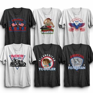 American Bundle Design 21 Design Bundle Sublimation Cricut, SVG, PDF ...