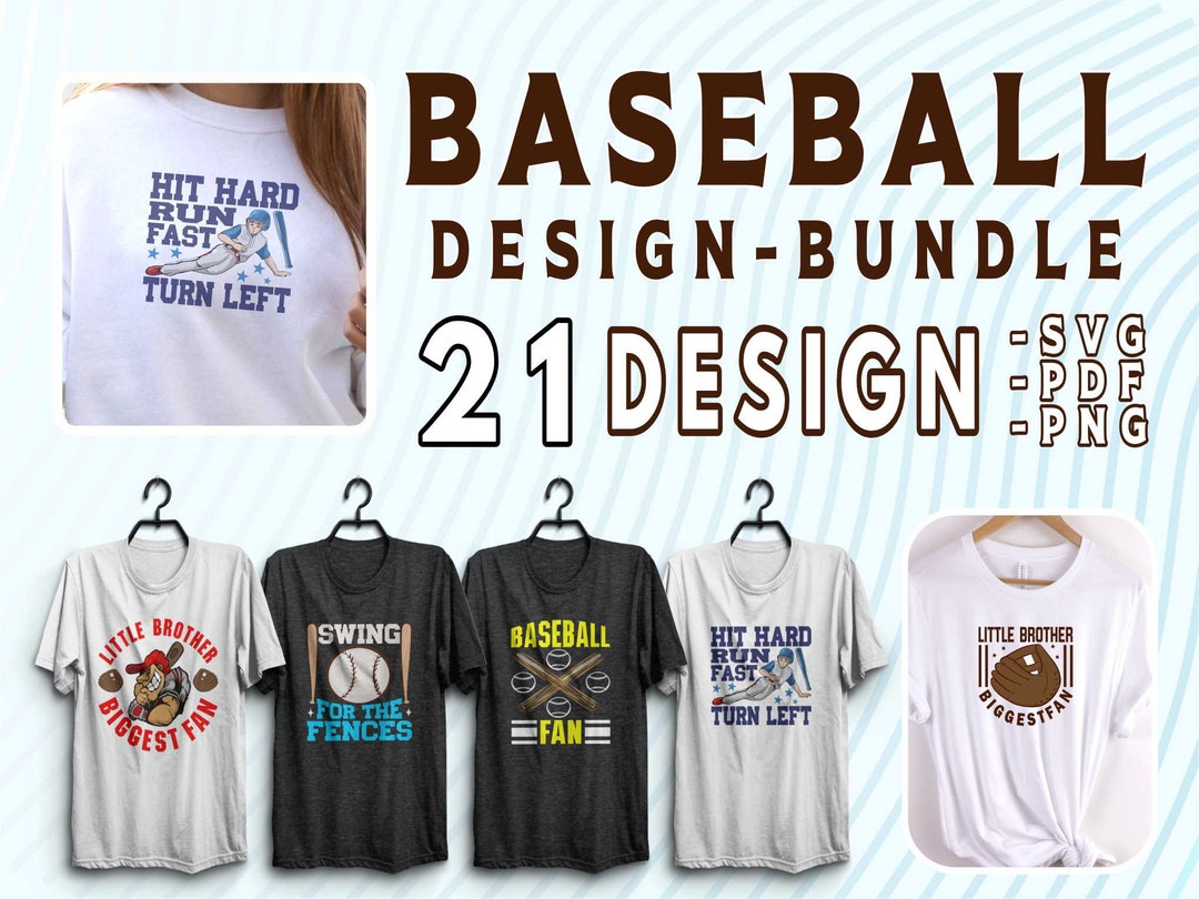 Baseball Bundle Design | 21 Design Bundle Sublimation Cricut, SVG, PDF ...