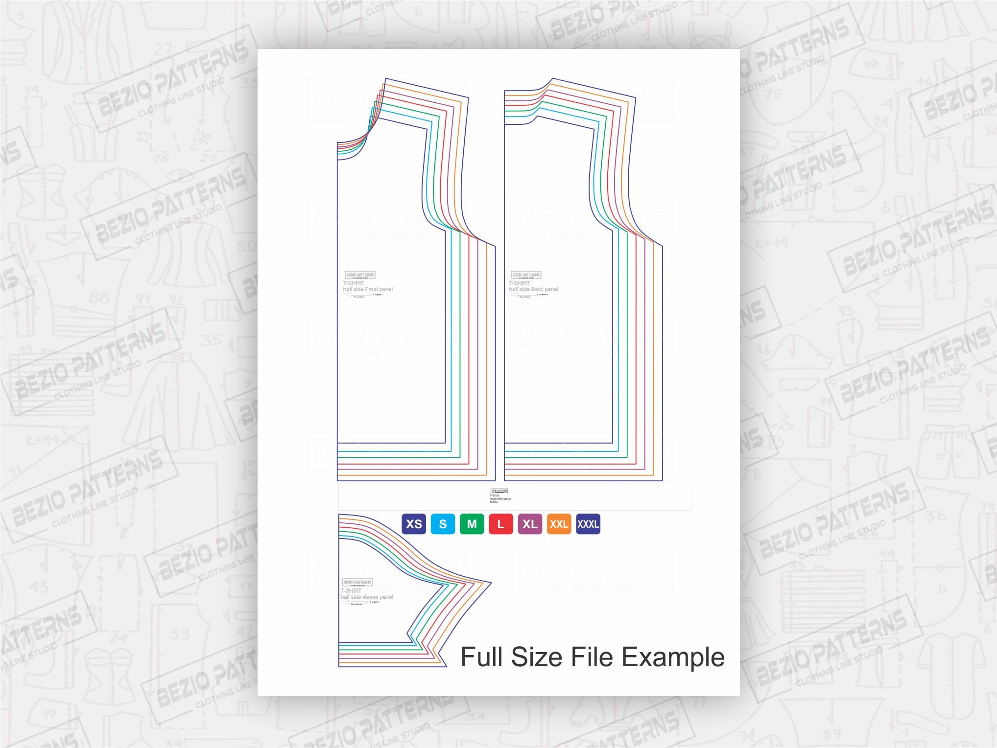 Basketball Jersey Round Neck Sewing PDF Pattern,pdf Digital Sewing ...