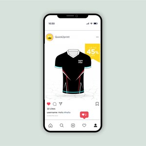 Rugby Jersey Raglan Mockup Template, Layered Illustrator Vector Mockup ...