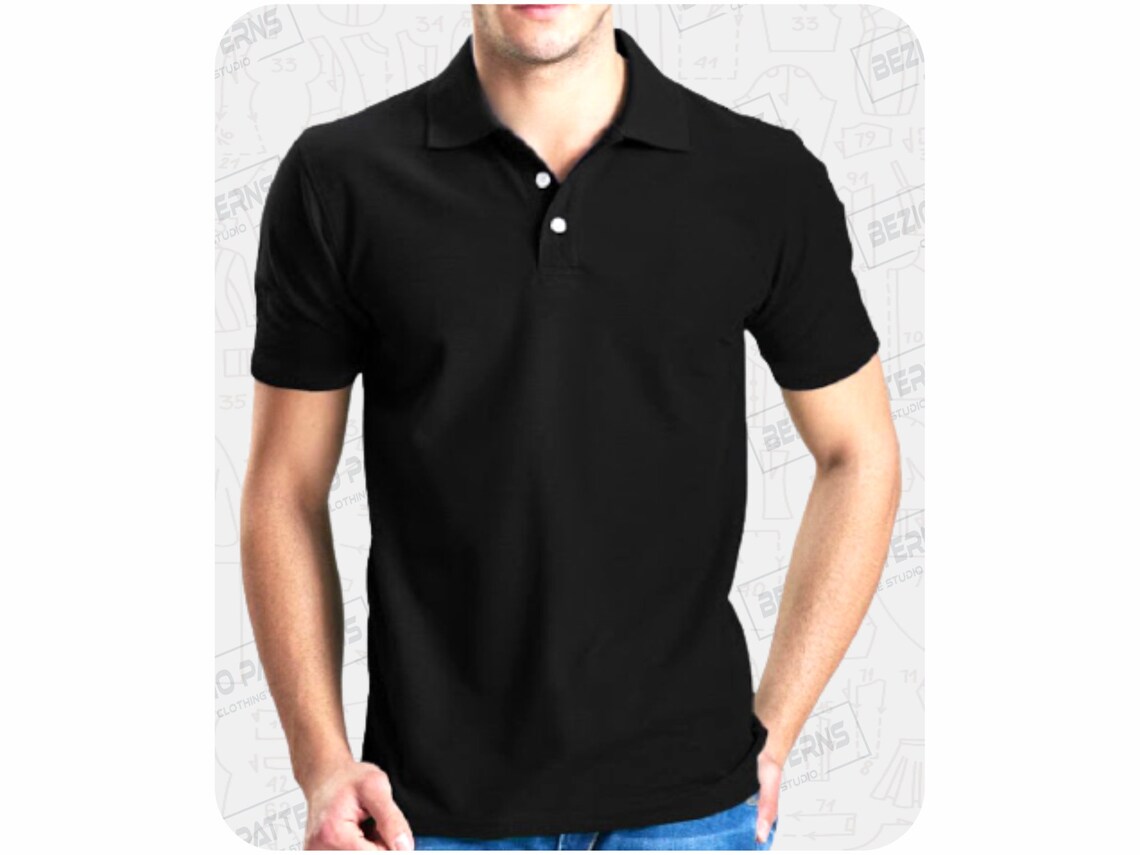 Polo Shirt Men Pattern / Templatespdf Sewing Patterndigital - Etsy
