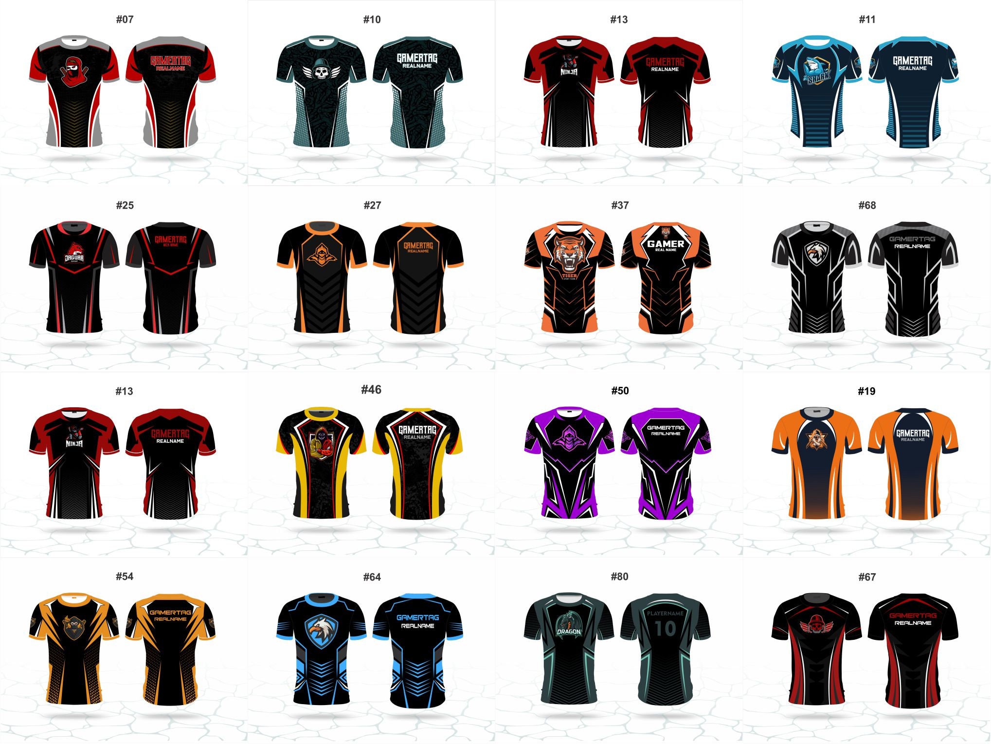 Mega Sublimation Jersey Designs Bundle, Sports Apparel Sublimation ...