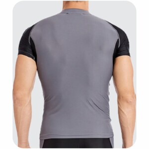 Compression Shirt Rashguard Short Sleeve Raglan Sewing Pdf Pattern ...