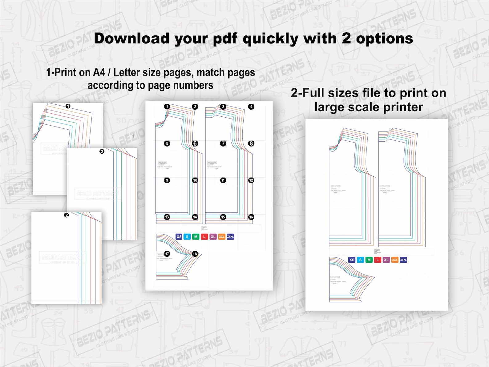 Men Wrestling Singlet Sew Pattern / Templates,pdf Sewing Pattern ...