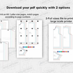 Men Wrestling Singlet Sew Pattern / Templates,pdf Sewing Pattern ...