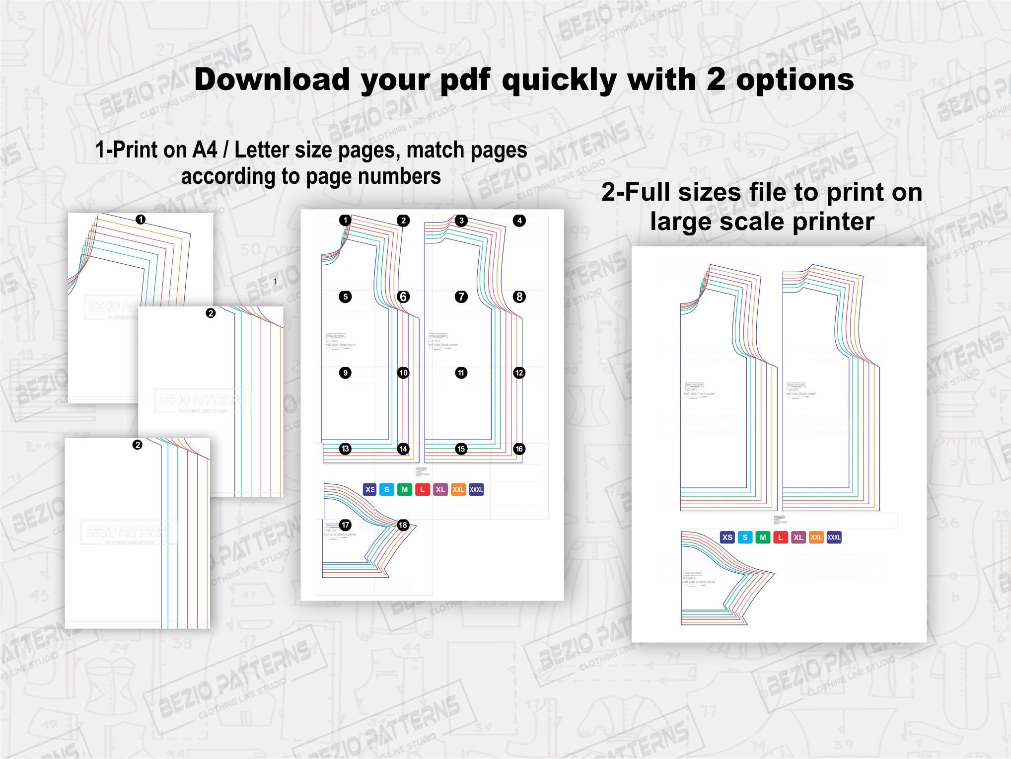 Men Wrestling Singlet Sew Pattern / Templates,pdf Sewing Pattern ...