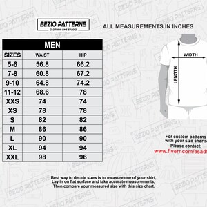 MMA Wrestling Short Men Sewing Pdf Pattern/templates,pdf Sewing Pattern ...