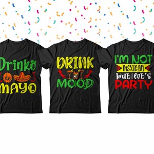 Cinco De Mayo Bundle Design | 20 Design Bundle Sublimation Cricut, SVG ...