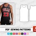 Basketball Jersey Round Neck Sewing PDF Patternpdf Digital | Etsy