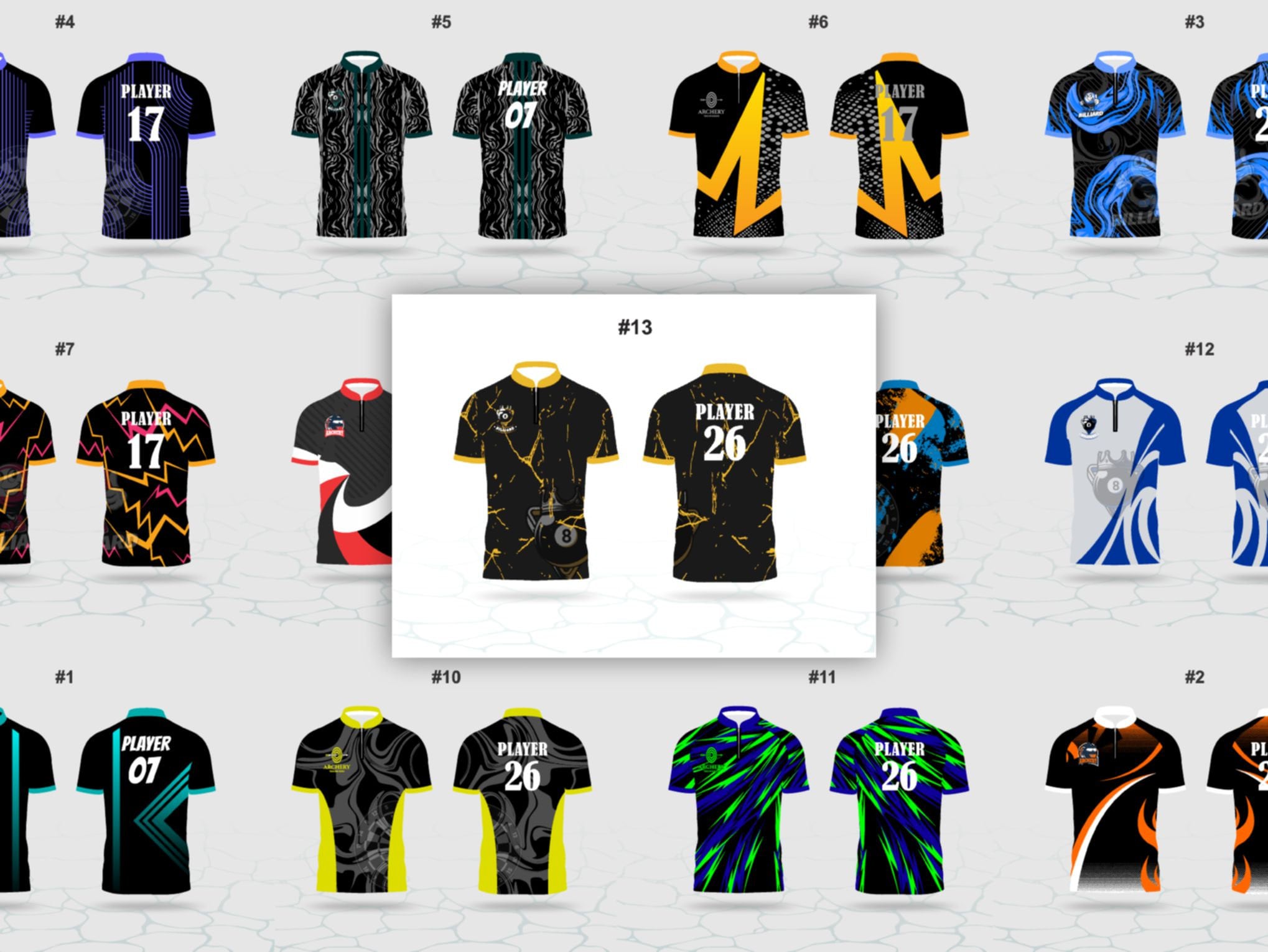 Mega Sublimation Jersey Designs Bundle, Sports Apparel Sublimation ...