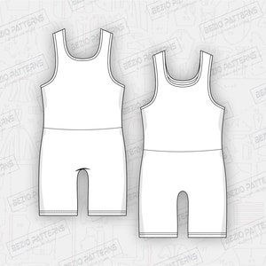 Women MMA Singlet Sew Pattern / Templates,pdf Sewing Pattern,digital ...