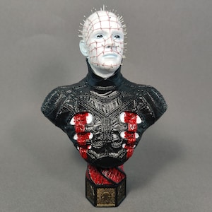 Pinhead Figurine Statue Hand-painted Hellraiser Collectable - Etsy