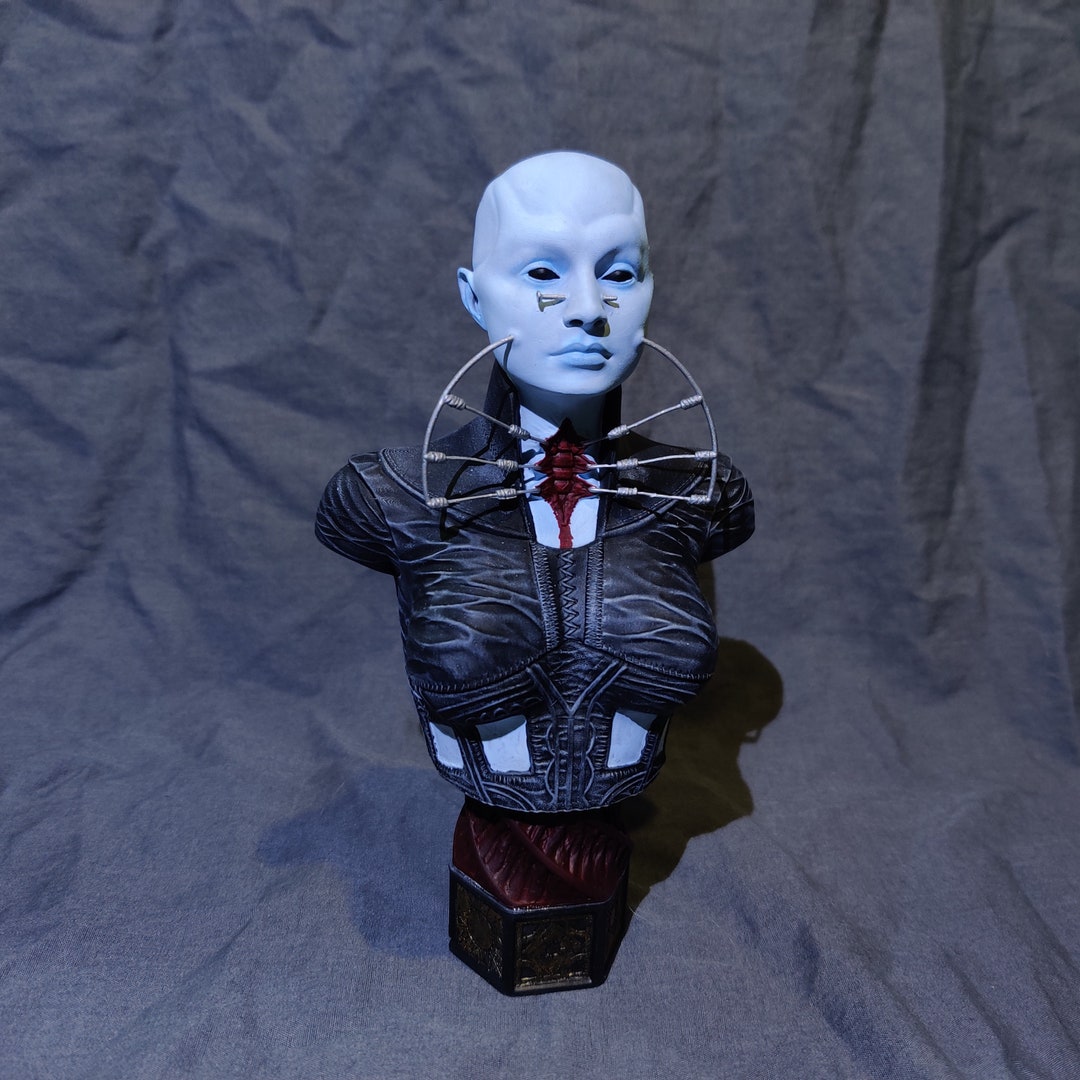 Deep Throat Figurine Statue Hand-painted Hellraiser - Etsy