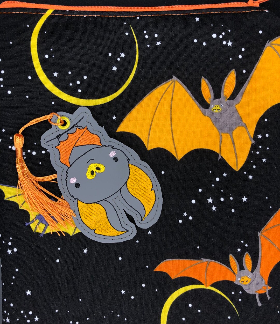 Matching Sweet Bats Book Cozy and Bookmark Set - Etsy