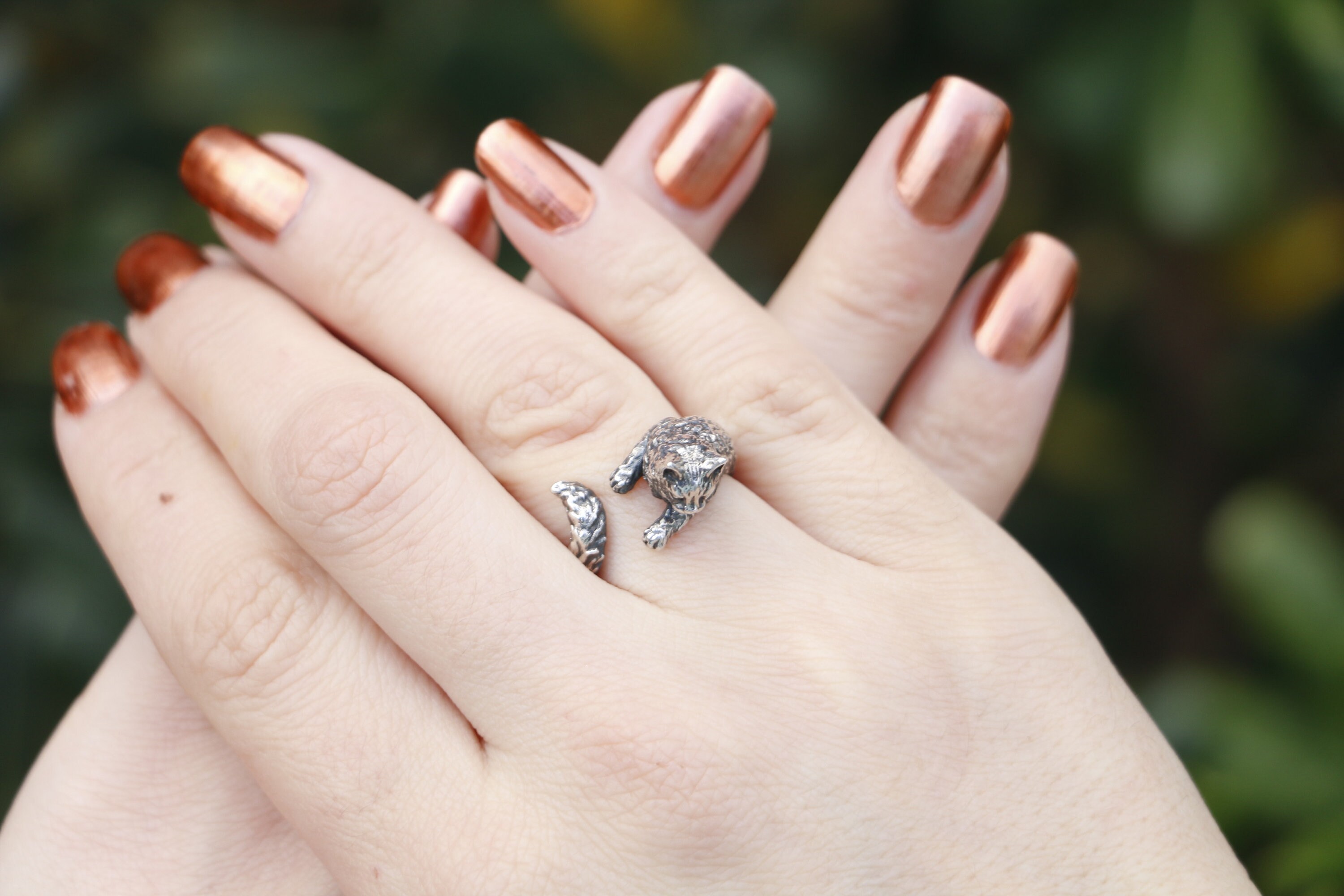 Customized Cat Animal Rings Adaptable With Your Pet Dog Puppy - Etsy