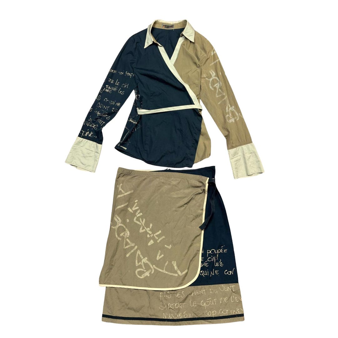 The Cop Copine Wrap Around Set - Etsy