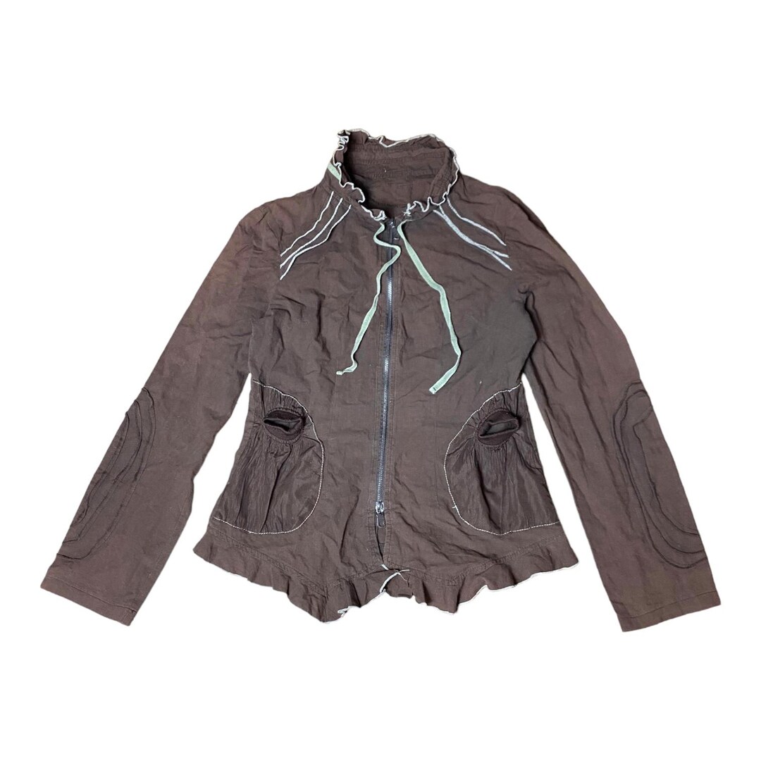 The Frilly Coquette Round Pocket Jacket - Etsy