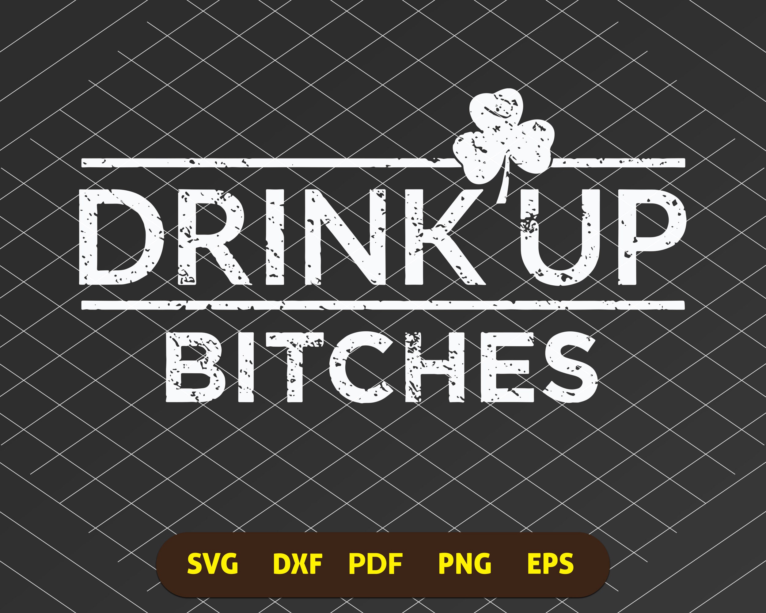 Drink Up Bitches Svg Cutting File For Cricut Wine Glass Etsy