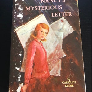 RARE Nancy Drew Mystery - Nancy's Mysterious Letter - Etsy