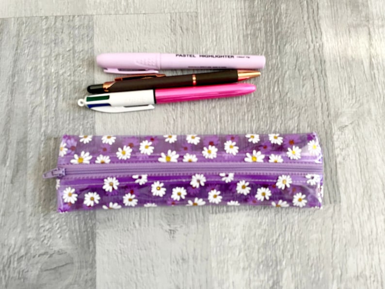 Slim Pencil Case, Clear Mini Pencil Case, Skinny Pencil Case,small ...