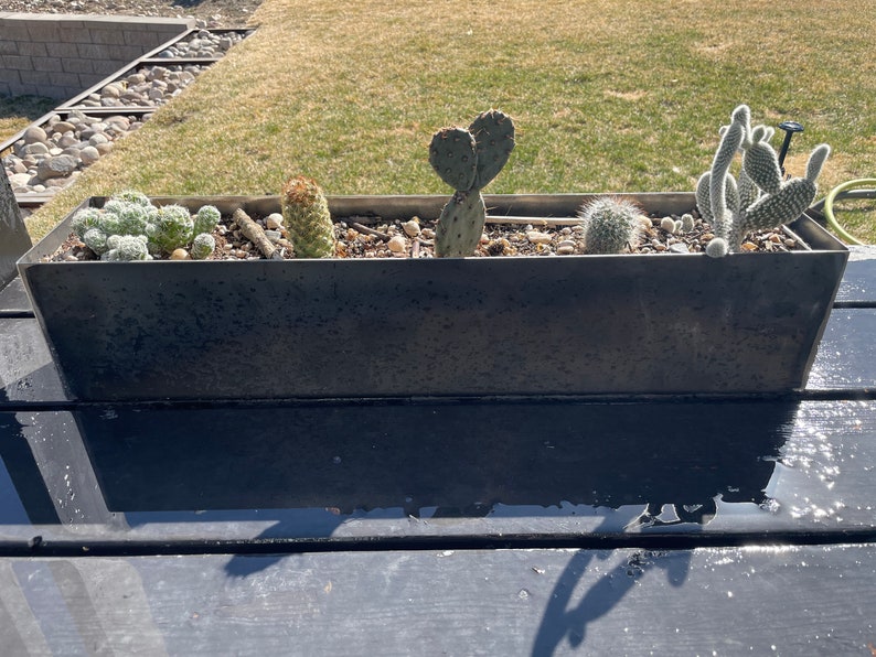 Simple Modern Planter Box - Etsy